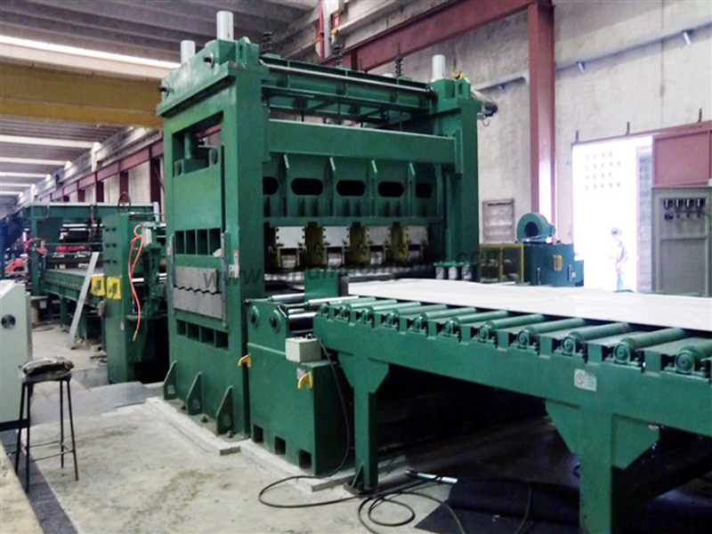 High Speed Fly Shear Cut to Length Machine - Taicang Global Machinery ...