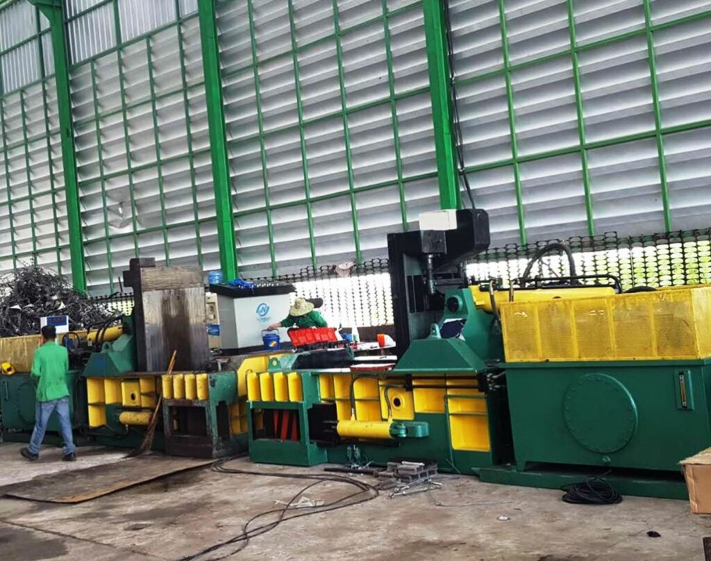 Hydraulic Baler Compacting Machine for Scrap Metal - Taicang Global ...
